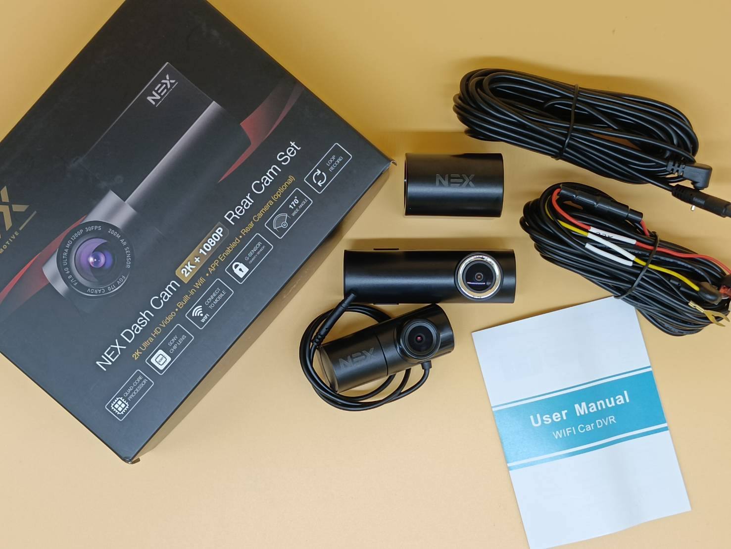 Nex2K กล้องติดรถยนต์